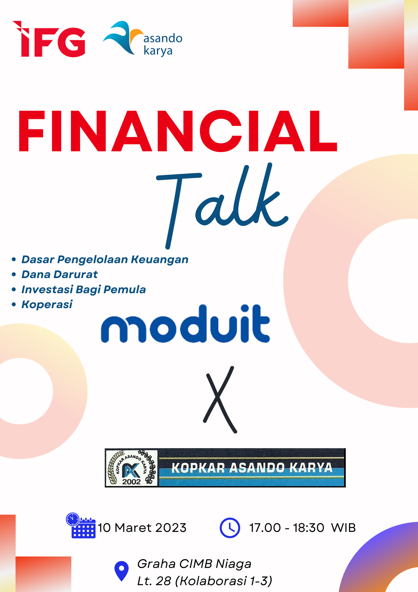 Financial Talk Bersama Moduit X Koperasi Karyawan Asando Karya – PT ...